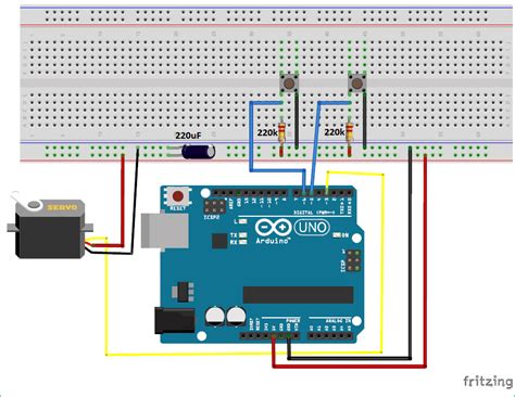 Servo Motor Control Using Arduino Mechatronics LAB Internet Of Things