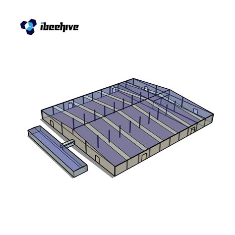 Commercial Building Cladding Food Storage Warehouse Backyard Shed