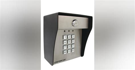 Enforcer Sk 3023 Sq Outdoor Stand Alone Keypad Officer