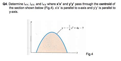 Solved Determine I Xx I Yy And Lxy Where Xx And Yy
