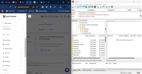 Wasif Bin Zahir On Linkedin Filezilla Webhosting Hostinger