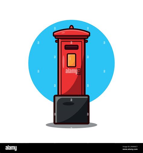 Post Box Vector Illustration Stock Vector Image And Art Alamy