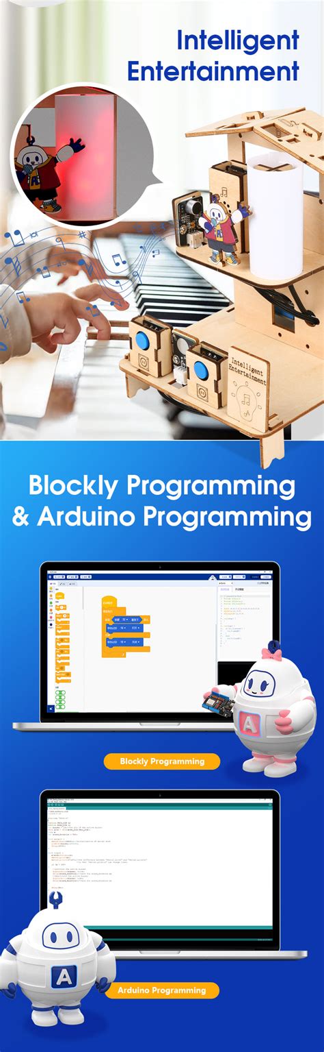 Esp32 Smart Home Iot Starter Kit With Arduino Acecode Scratch