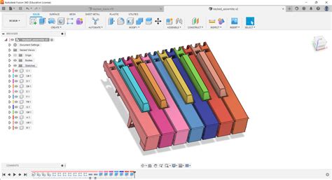 Best Practice For Modelling A Pianomidi Keyboard Autodesk Community