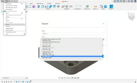 F D To STL How To Convert Fusion Files To STL GreatLight CNC Machining