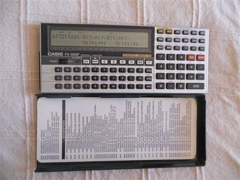 Calculadoras Programables Vendo Calculadora Programable Casio Fx 850p