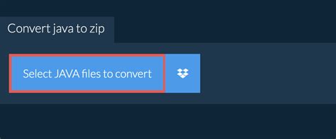 Convert JAVA To ZIP Online Quick Secure FREE EzyZip