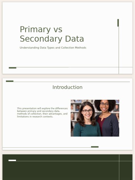 Primary Vs Secondary Data Pdf Data Experiment