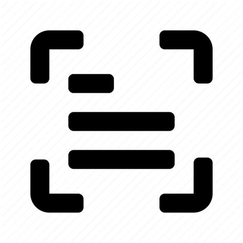 Text Document Recognize Scan Recognition Icon Download On Iconfinder