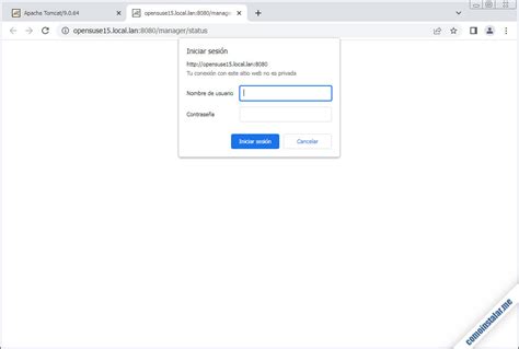 Cómo instalar Tomcat 9 en openSUSE Leap 15 2022