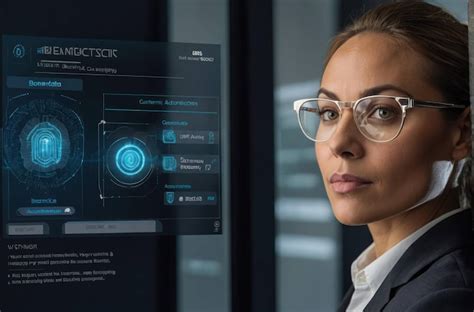 Premium Photo Man With Digital Facial Recognition Markings Premium Photo Man With Digital Facial Recognition Markings