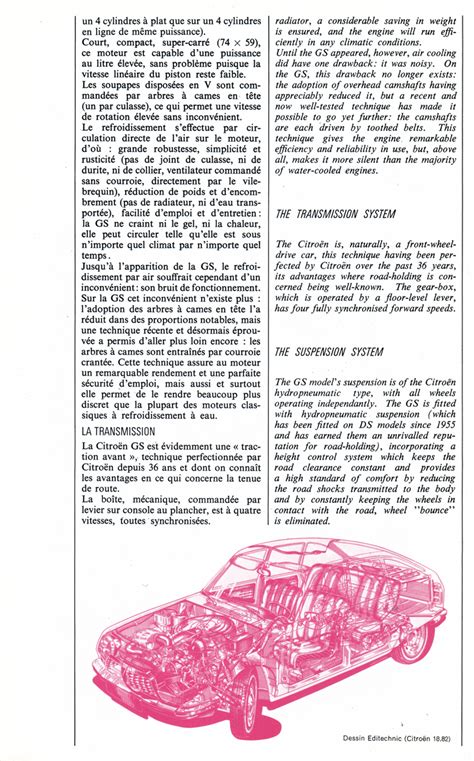 Citroën Gs 1970 Double Chevron Édition Spéciale