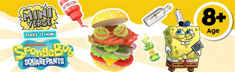Mgas Miniverse Make It Mini Spongebob Squarepants Mini Collectibles
