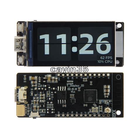 New Esp32 S3 19 In Lcd Display Development Board Wifi Bluetooth 50