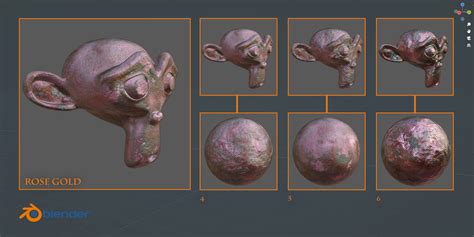 artstation procedural metal shaders for blender brushes
