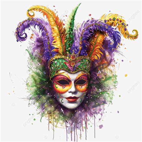 자유를 축하하다 마디그라 깃발 트럼펫 마디 그라 Png 일러스트 및 이미지 에 대한 무료 다운로드 Pngtree