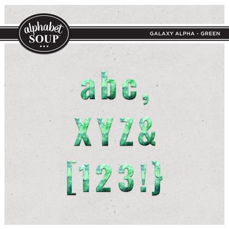 Galaxy Alpha Green Digital Art