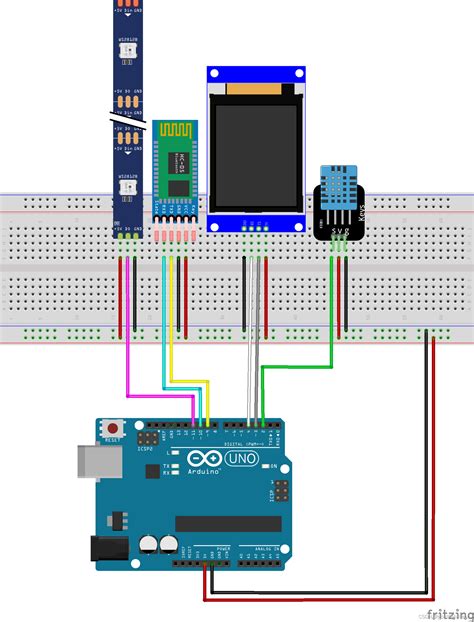 Fritzing软件绘制arduino面包板接线图传感器模块库文件099arduino面包板接线图软件 Csdn博客