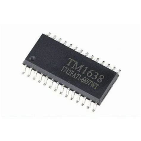 Rectangle Tm1638 10 Digit Led 7 Segment Display Driver At Rs 23piece