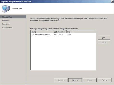 Importing Configuration Data Into Dcm Lxci Configpack Sccm Lenovo Docs