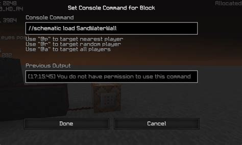 worldedit commands