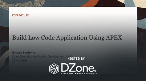 build low code applications using apex dzone whitepaper