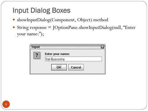 building a swing interface ppt download