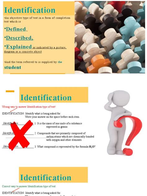 Identification Type Of Test Pdf
