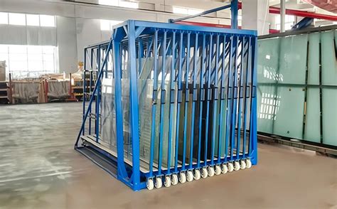 Drawer Type Vertical Glass Storage System Glass Storage Rack