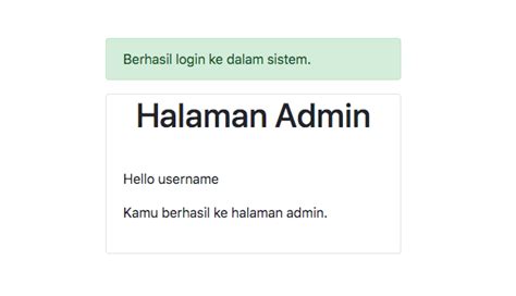belajar php cara membuat login dan logout sederhana dalam php