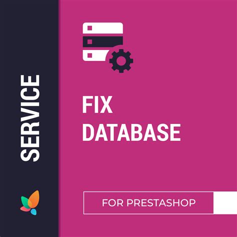 Database Fix Service Store Manager For Prestashop