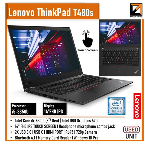 Lenovo ThinkPad Touch Screen FULL HD Laptop T T T T S T S T S Core I Core I