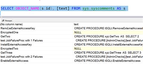 Finding Encrypted Stored Proceduressqlnewblogger Voice Of The Dba