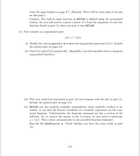 Solved Problem 1 A Plot By Hand The Amplitude Spectrum Chegg Com