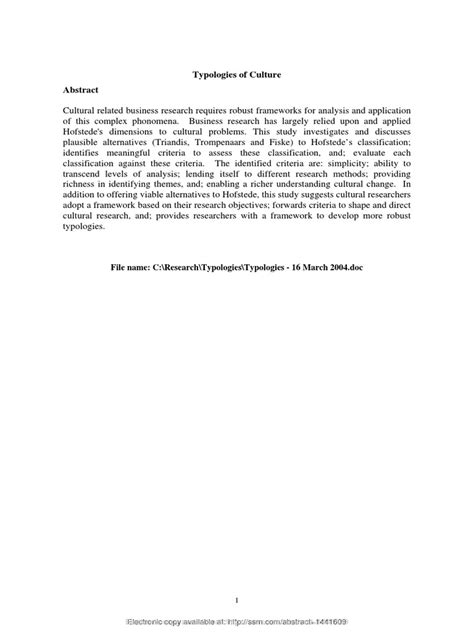 Imp Cultural Framework Pdf Individualism Affect Psychology