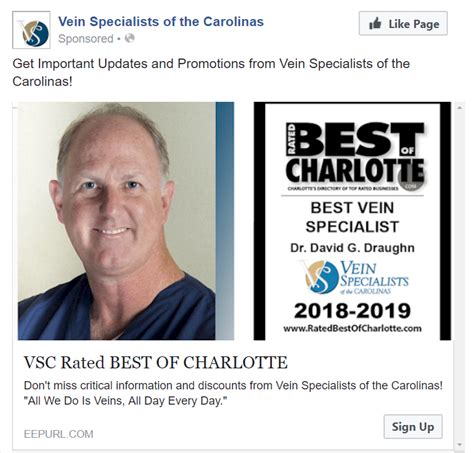 Subscribe To Vein Specialists Of The Carolinas Monthly Newsletter
