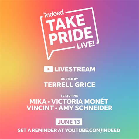 Hangarfour Creative X Indeed Take Pride Live The Shorty Awards