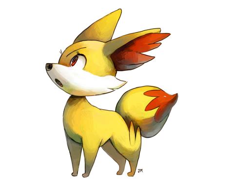 Fennekin Pokemon Drawn By Bluekomadori Danbooru