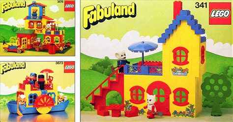 Fabuland Lego Building Blocks RetroSquirrel