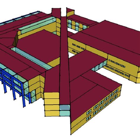 Building Energy Simulation Model Of The School Download Scientific Diagram