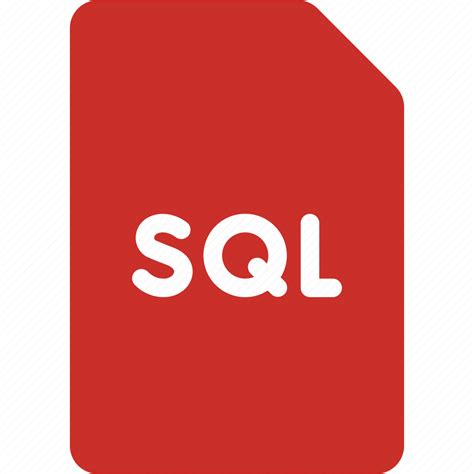 Structured Query Language Data File Icon Download On Iconfinder