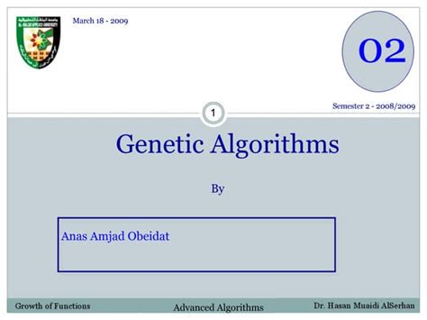 Genetic Algorithm Pptx