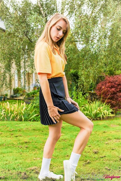 College Uniform Starring Chloe Toy Nude Pics Coedcherry Com