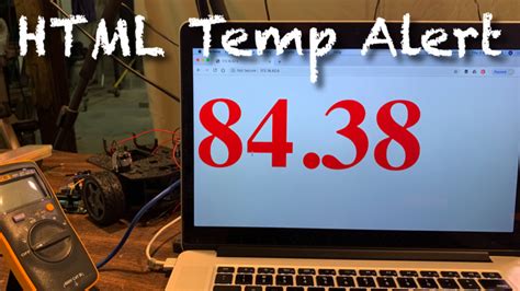 Arduino Wifi Temperature Web Page Alert Eli The Computer Guy