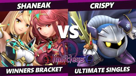 DAT Limitless 2 Shaneak Pyra Mythra Vs Crispy Meta Knight Smash Ultimate SSBU YouTube