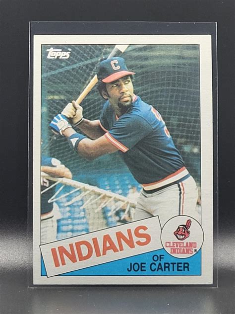 Joe Carter 694 Prices [rookie] 1985 Topps Baseball Cards