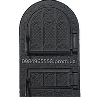 Дверца Топочная Арочная "Микулин" Чугунная Спареная для Печи и Камина ...