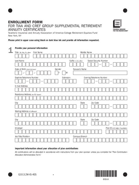 Tiaa Spousal Waiver Form Fill Out And Sign Online Dochub