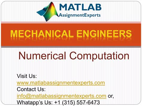 numerical computation ppt