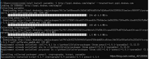 Pip Install Paramiko报错error No Matching Distribution Found For Paramiko解决方案 Csdn博客